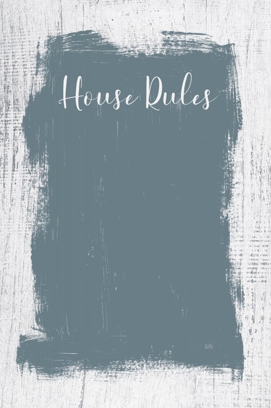House Rules - Personalized Word Art - Canvas On Demand®