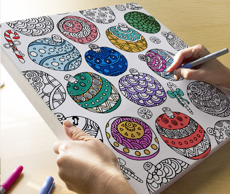 Coloring Canvas - Canvas On Demand®